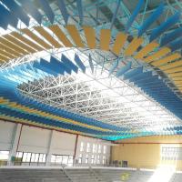 China Durable Acoustic Panel Absorber Sound Absorbing Acoustic Ceiling Panel For School for sale
