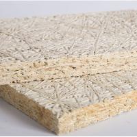 China Acoustic Wood Wool Ceiling Panels Cement Board For Stadium for sale