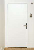 China Soundproof Wooden Double Doors 42dB Sound Insulation Durable House Entrance Door for sale