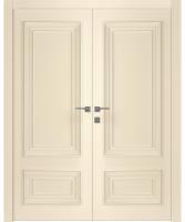 China Soundproof Wooden Double Doors 42dB Sound Insulation Durable House Entrance Door for sale