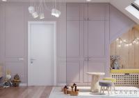 China Eco Friendly Wooden Soundproof Door 42dB Bedroom Sound Insulation Door for sale
