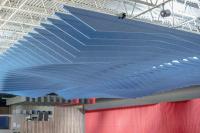 China Fiberglass Acoustic Ceiling Panels Natural Wood Veneer 600x600mm Fireproof A-Grade for sale