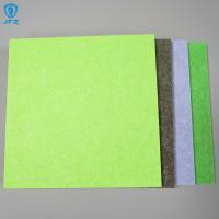 China 100% Polyester Fiber Acoustic Panel 1220x2440mm Sound Absorbing PET Felt Panel 12mm for sale