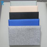 China Sound Absorbing Acoustic Panels Fiber Glass Cloth 1200x600mm A1 Non Combustible for sale