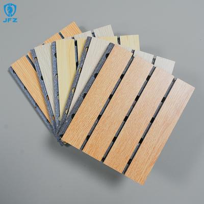 China Indoor Soundproof Wood Acoustic Panel Durable Ceiling Mgo Board Panel For Hall for sale