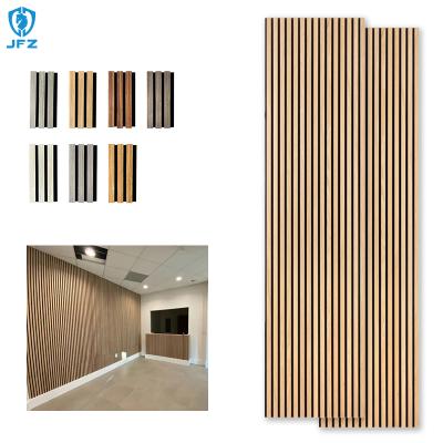 China Customized Acoustic Ceiling Panel MDF Melamine Board for Hotel for sale