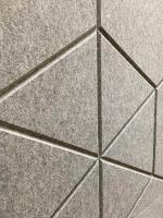 China Noise Reduction Polyester Fiber Acoustic Panel Hotel Acoustic Felt Panel for sale