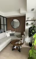 China MDF Akupanel Acoustic Slat Wood Panel 21mm for Ceiling and Wall Room Decor for sale