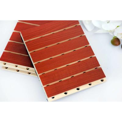 China Nature Solid Wood MDF Wood Acoustic Panel Studio Soundproofing Panels for sale