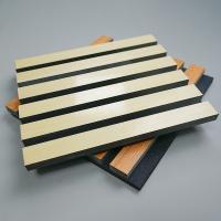 China Easy Installation Acoustic Wall Panel MDF Wood Veneer for Apartment for sale