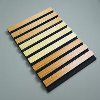 China Easy Installation Acoustic Wall Panel MDF Wood Veneer for Apartment for sale