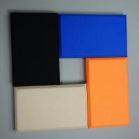 China Minimalism Durable Fabric Wrapped Acoustic Board 3D Wall Panel for sale