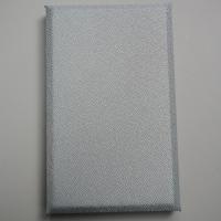 China A1 Non Combustible Fabric Acoustic Panel 25mm 50mm 100mm Fiberglass Sound Absorbing Wall Panel for sale