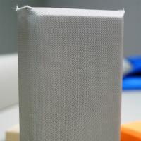 China A1 Non Combustible Fabric Acoustic Panel 25mm 50mm 100mm Fiberglass Sound Absorbing Wall Panel for sale