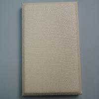 China A1 Non Combustible Fabric Acoustic Panel 25mm 50mm 100mm Fiberglass Sound Absorbing Wall Panel for sale
