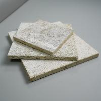 China Fireproof Wood Wool Cement Panels 3D Wall Acoustic Panel For Hall for sale