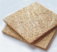 China Wood Wool Acoustic Panel 1220x2440mm Noise Reduction Cement Board for Wall Decor for sale