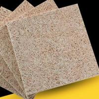 China B1 Fireproof Wood Wool Acoustic Wall Panels Eco Friendly Acoustic Ceiling Panel for sale