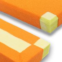 China Custom Adhesive Backing Fabric Acoustic Panel Bedroom Soundproofing Panels for sale