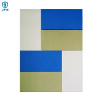 China Durable Fabric Acoustic Panel Glass Fiber Sound Absorbing Wall Panels NRC 0.8 for Office for sale