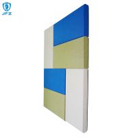 China A1 Non Combustible Glass Fiber Wall Decorative Foam Sound Absorbing Panels 600x600mm for sale