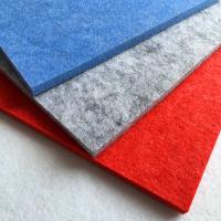 China 100% Polyester Fiber Acoustic Wall Panel Hexagon Acoustic PET Panels Customized for sale