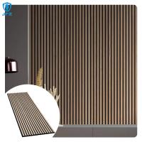 China Wood Slat Acoustic Panel Natural Acoustic Wood Panel for Ceiling Decor for sale