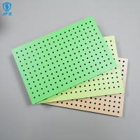 China Free Samples Perforated Acoustic Wood Wall Panel for Room Decor for sale