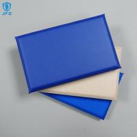 China Natural Fabric Wrapped Acoustic Board Durable Sound Absorbing Panel for sale