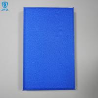 China Customized Fabric Acoustic Ceiling Panel Wall Decor A1 Non Combustible Sound Absorbing Panel for sale