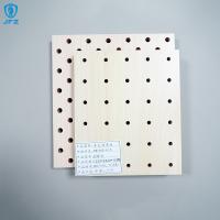 China Easy Installation Perforated Wood Acoustic Panel for Home Decor for sale