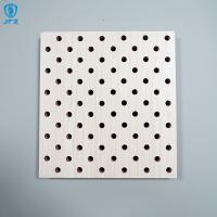 China Easy Installation Perforated Wood Acoustic Panel for Home Decor for sale