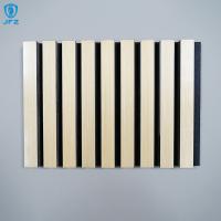 China Acoustic Wood Wall Panel Eco-Friendly Wood Veneer Acoustic Ceiling Panel for sale