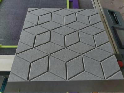 China Polyester Fiber Acoustic Panel Noise Reduction PET Wall Panel for sale