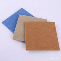 China PET Polyester Fiber Acoustic Board Natural Acoustic Felt Panel for sale