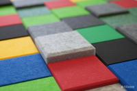 China Customized Polyester Acoustic Board Durable PET Acoustic Felt Panel for sale