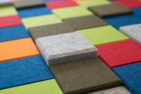 China Wholesale Customwith PET Acoustic Board Natural Acoustic Felt Panel for sale