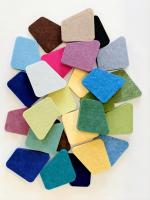 China PET Polyester Fiber Acoustic Board Durable Acoustic Felt Panel for sale
