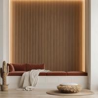 China Elegant Decorative Wood Acoustic Panel MDF Akupanel for Room Decor for sale