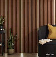 China Customized Wooden Acoustic Panel Durable Acoustic Ceiling Panel for Hall for sale
