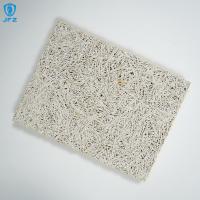 China Customized Wood Wool Acoustic Wall Panel 15mm 20mm 25mm Durable Sound Absorbing Ceiling Board for Studio for sale