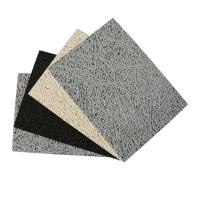 China Customized Wood Wool Acoustic Ceiling Panel Natural Cement Board for sale