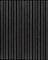 China Customized Acoustic Wood Slat Panel Black Acoustic Ceiling Panel for Office for sale