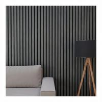 China Various Colors Acoustic Wood Panel MDF Melamine Board for Bedroom for sale