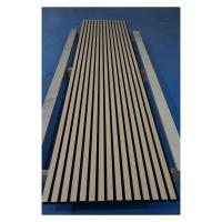 China Noise Reduction Wood Acoustic Panel Easy Installation Melamine Board for sale