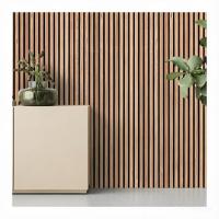 China High-Density Acoustic Slat Wall Panel Durable Acoustic Ceiling Panel for sale