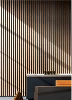 China Walnut Wood Acoustic Ceiling Panel Durable Acoustic Wall Panel for Office for sale