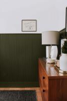 China Simple Acoustic Wood Wall Panel MDF Acoustic Ceiling Panel Akupanel for sale