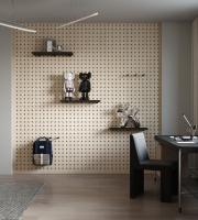 China MDF Perforated Acoustic Ceiling Panel 600x600mm Sound Absorbing for Hotel for sale