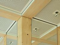China Easy Installation Perforated Acoustic Panel Durable Acoustic Ceiling Panel for Office for sale